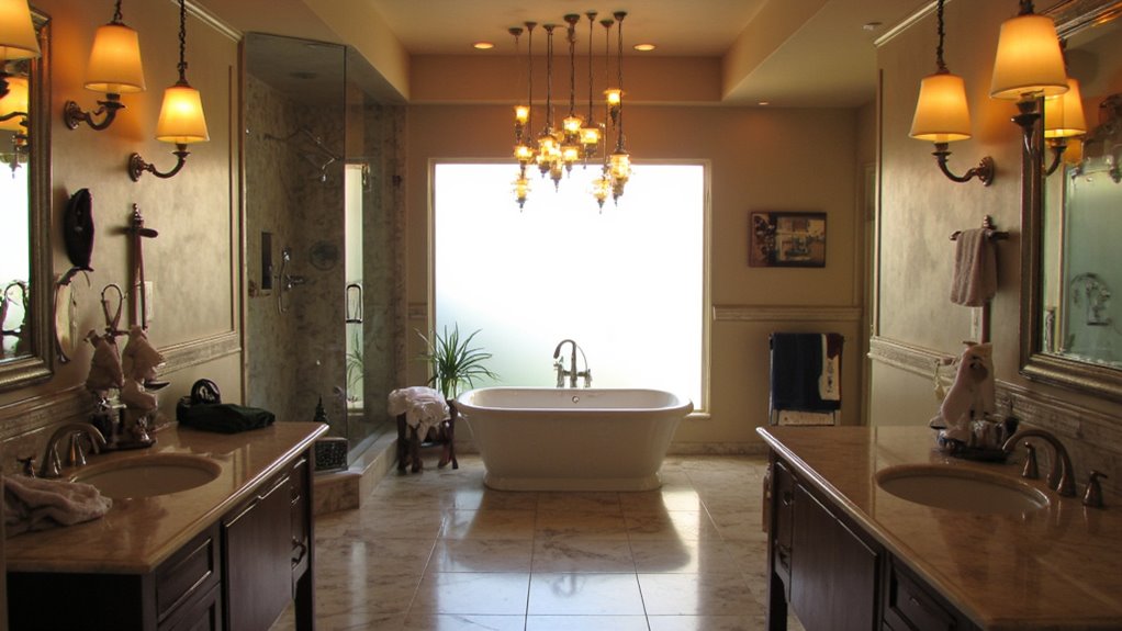 19 Gorgeous Master Bath Pendant Lighting Ideas For A Luxe Finish